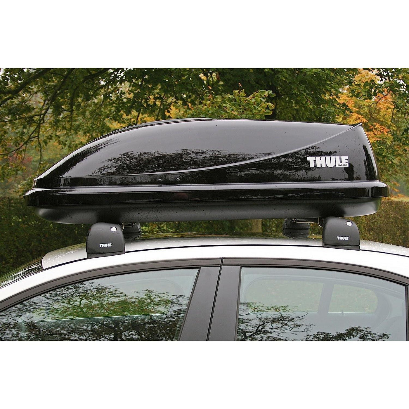 Thule Ocean 80 Car Roof Box Gloss Black Finish 320 Litre — Van Life Living